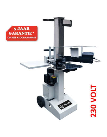 Lumag HOS8N houtkloofmachine 8 ton 220 volt kopen? Tuin-machine.nl